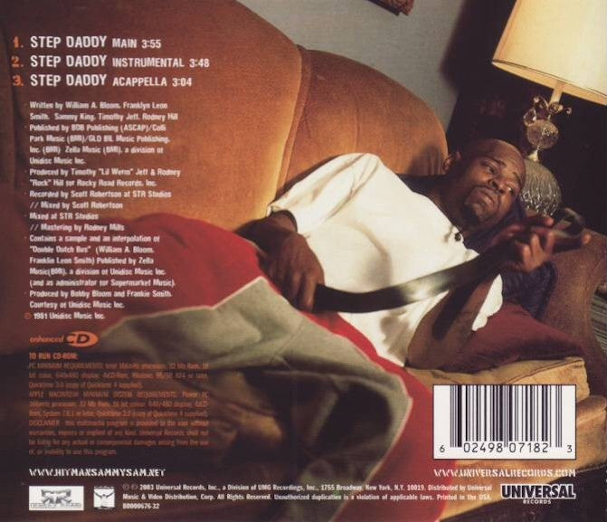 Hitman Sammy Sam - Step daddy (Maxi-CD) – second-cd.de