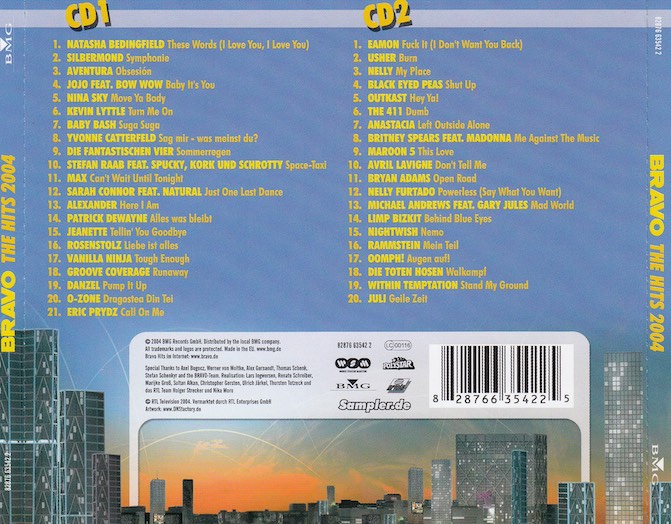 Bravo - The hits 2004 (2 CDs) – second-cd.de