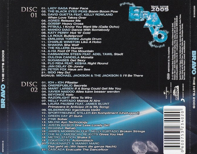 Various - Bravo - The hits 2009 (2 CDs) – second-cd.de