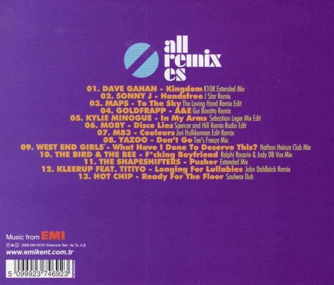 Various - All remixes – second-cd.de