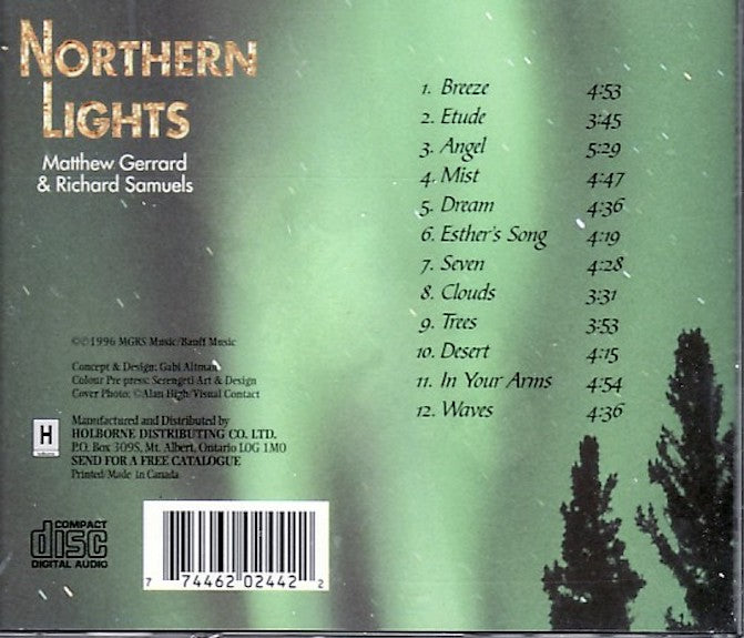 Matthew Gerrard & Richard Samuels - Northern Ligths – second-cd.de