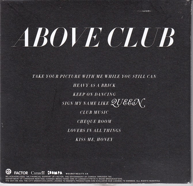 We Are The City - Above club – second-cd.de