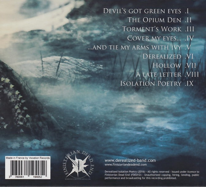 Derealized - Isolation poetry – second-cd.de