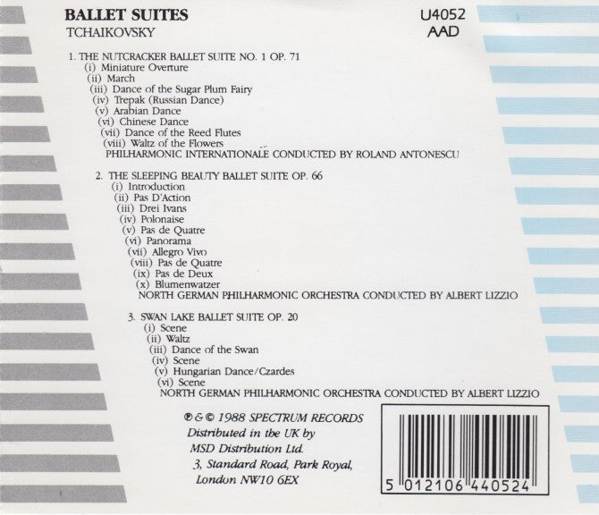 Tchaikovsky - Ballet suites – second-cd.de
